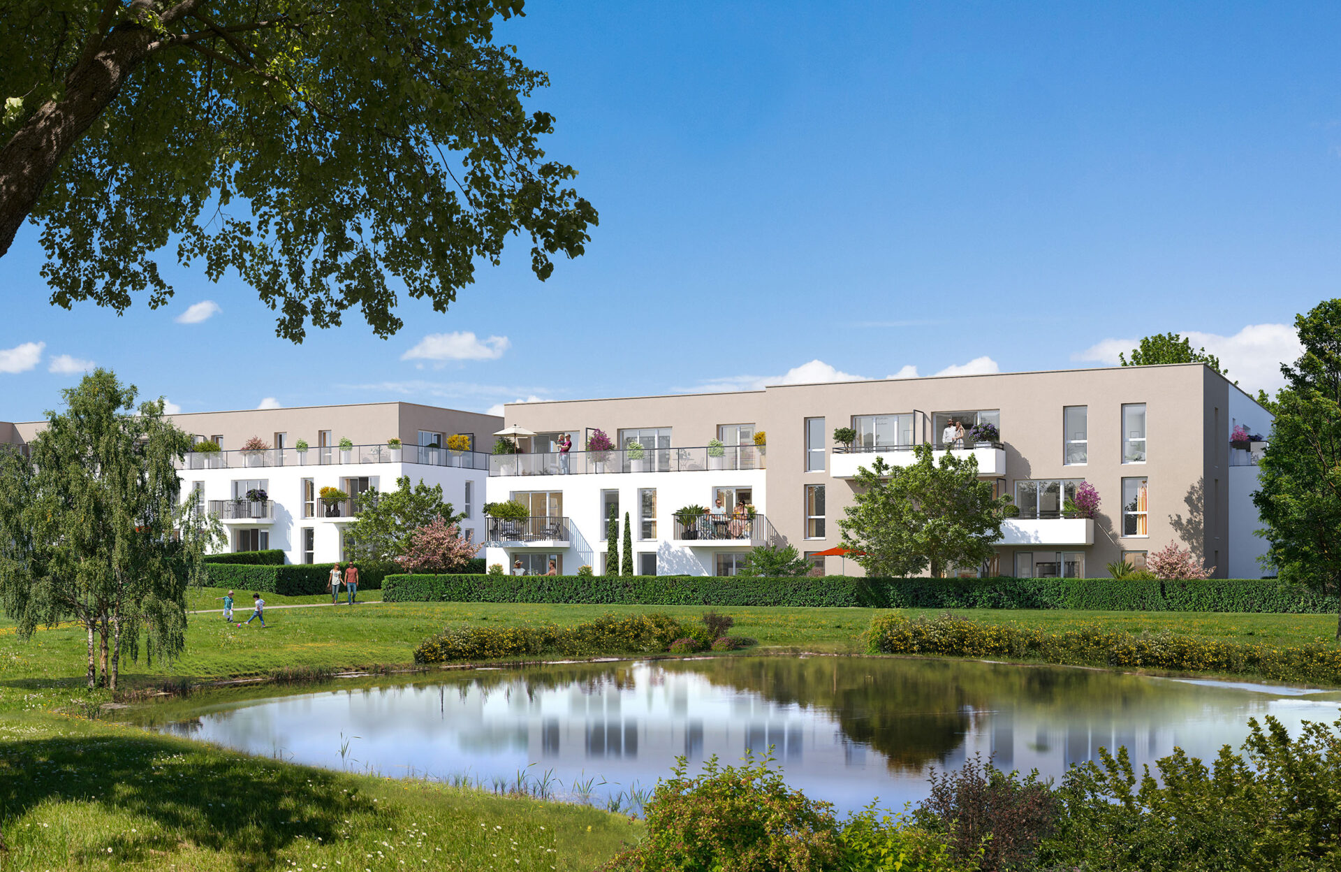 Le Parc de l'Etang : Programme immobilier neuf à La roche-sur-yon - Les ...